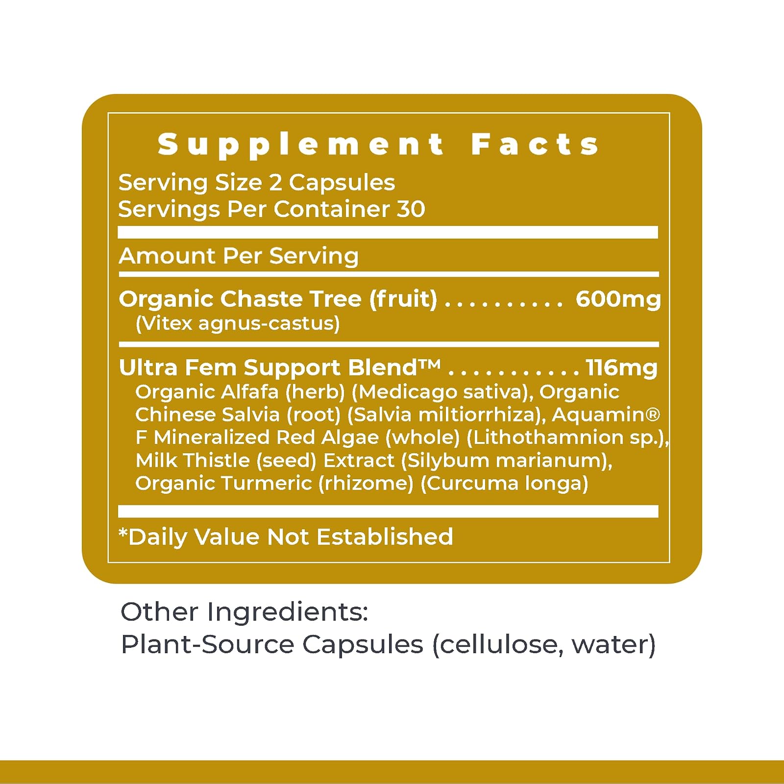 Premier Research Labs chasteberry capsules