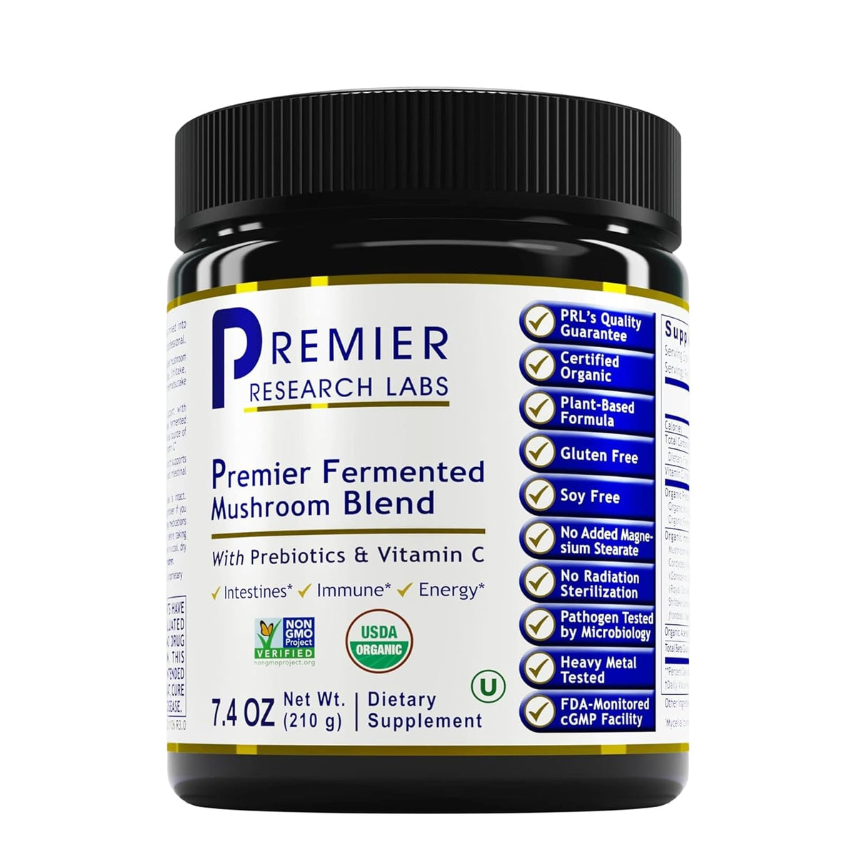 Premier Research Labs mushroom blends for wellness