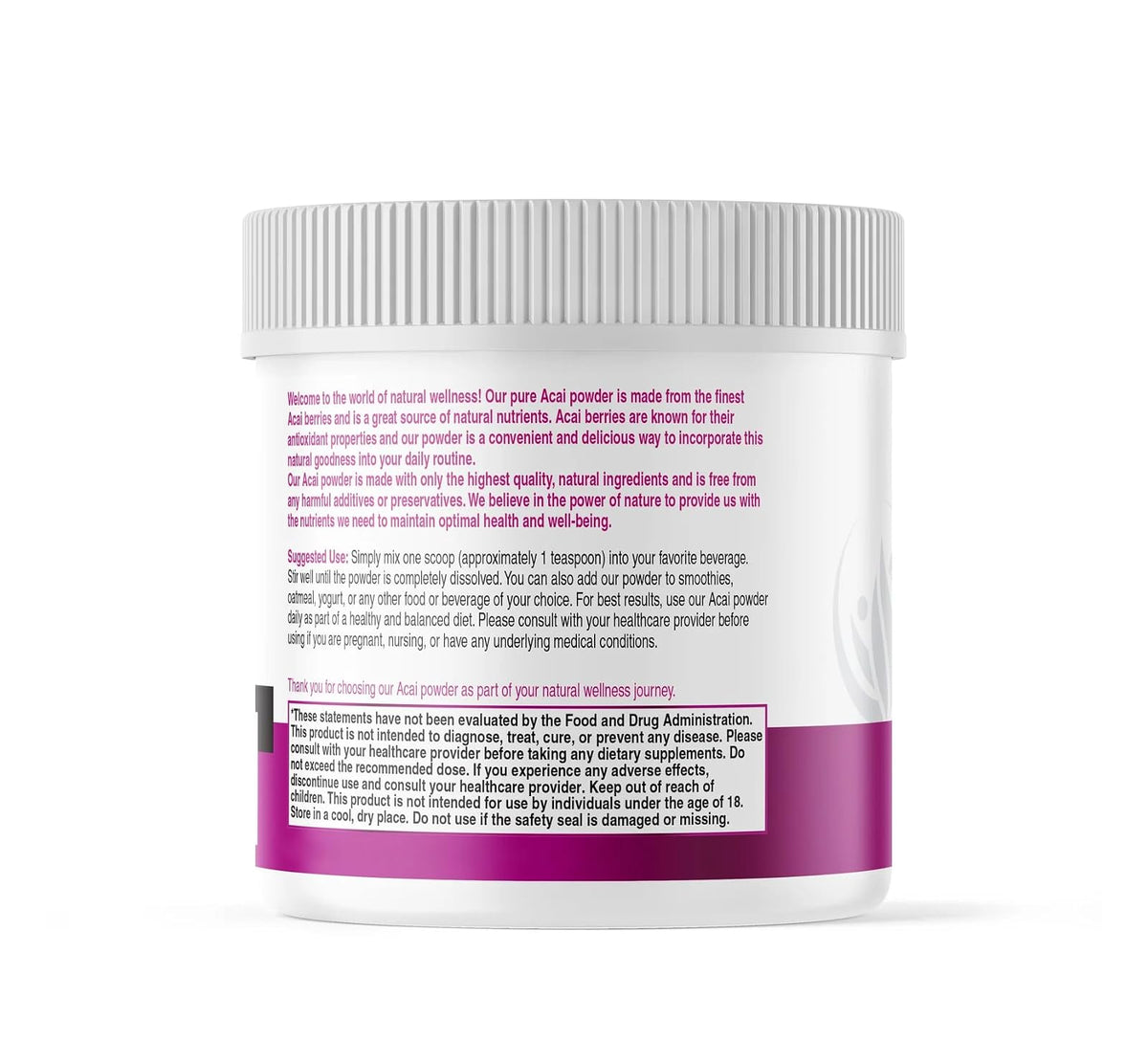 premium acai powder for wellness