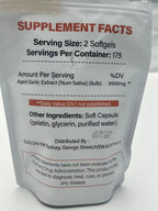 premium aged garlic extract capsules