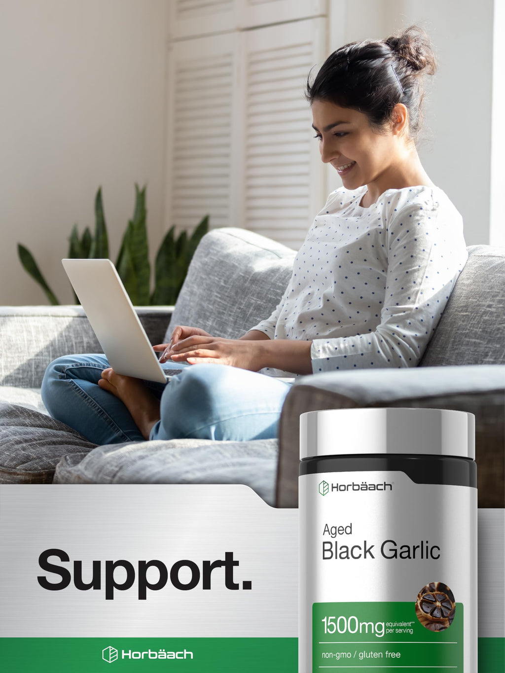 premium aged garlic extract capsules