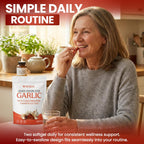 premium aged garlic extract capsules