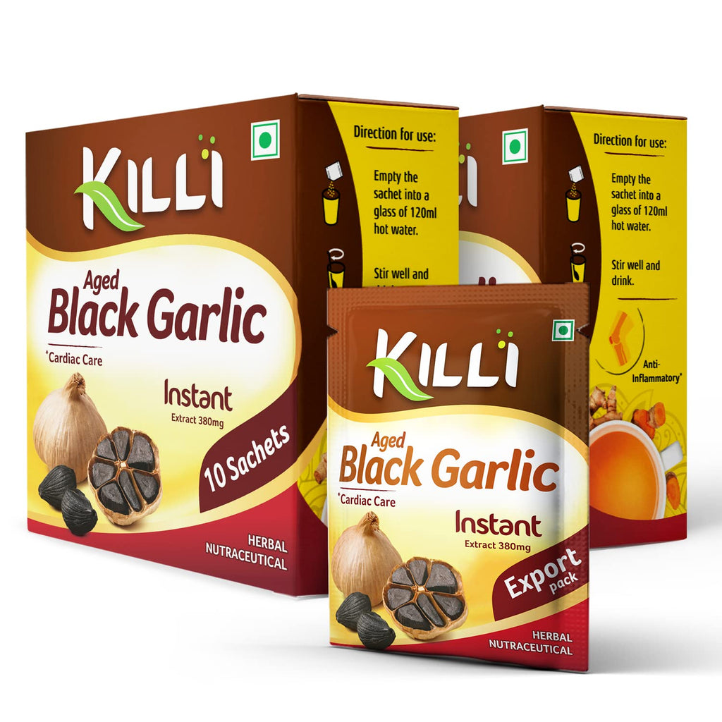 premium aged garlic extract sachets