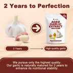 Premium aged garlic extract softgels