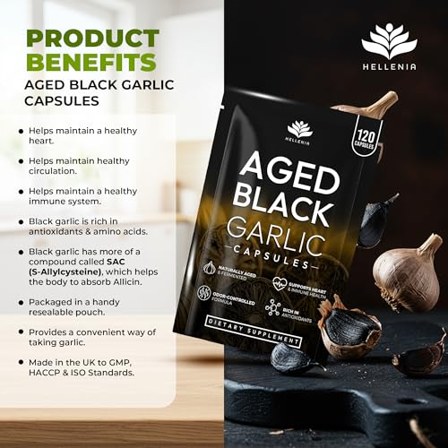 premium aged garlic for overall wellness