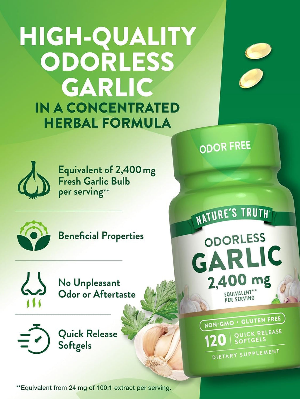 premium aged garlic for overall wellness