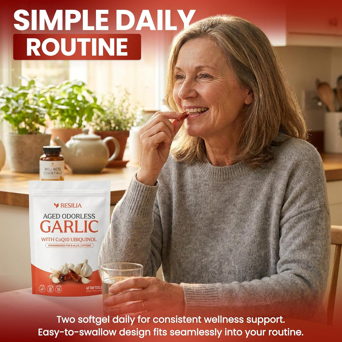 premium aged garlic for vitality