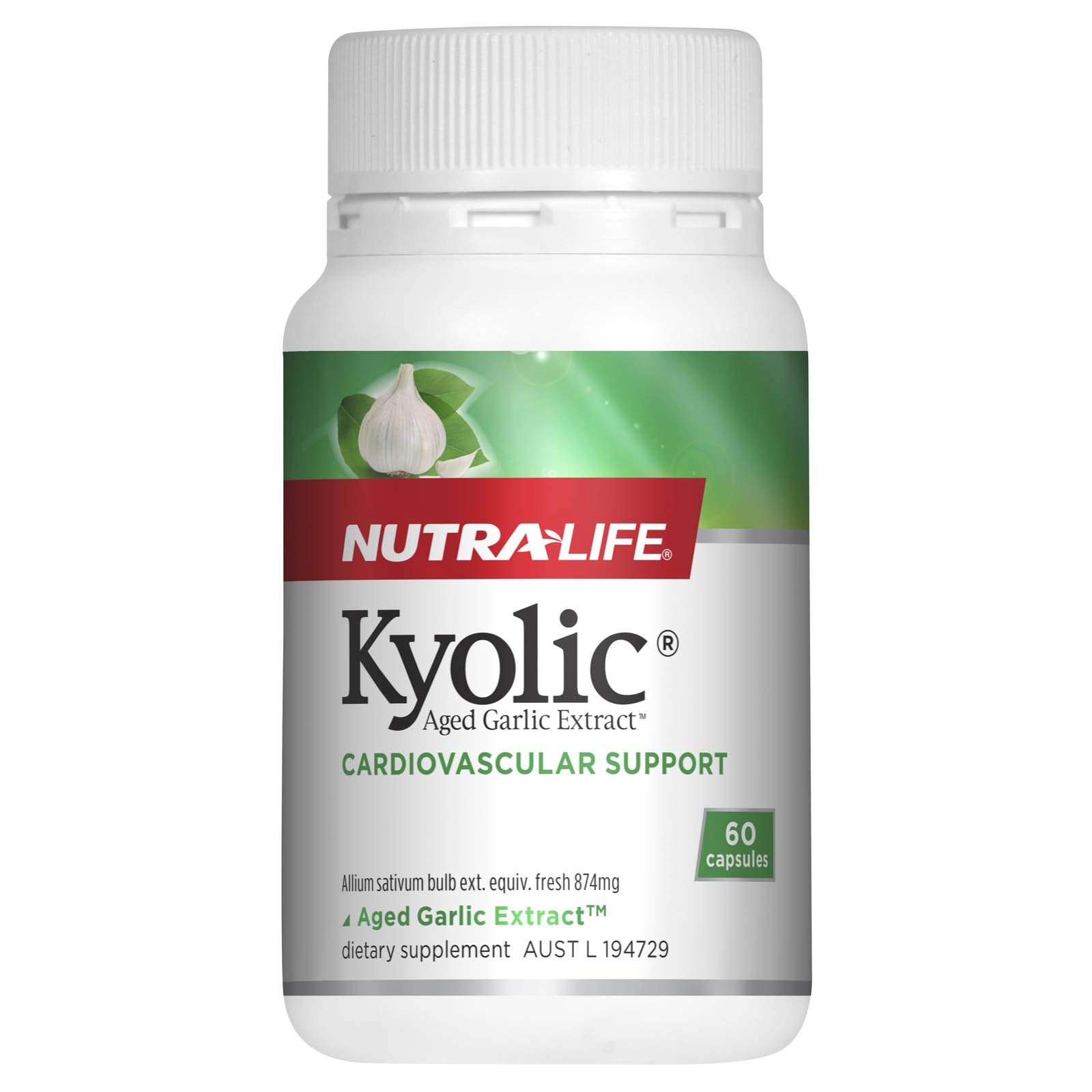 premium aged garlic supplement