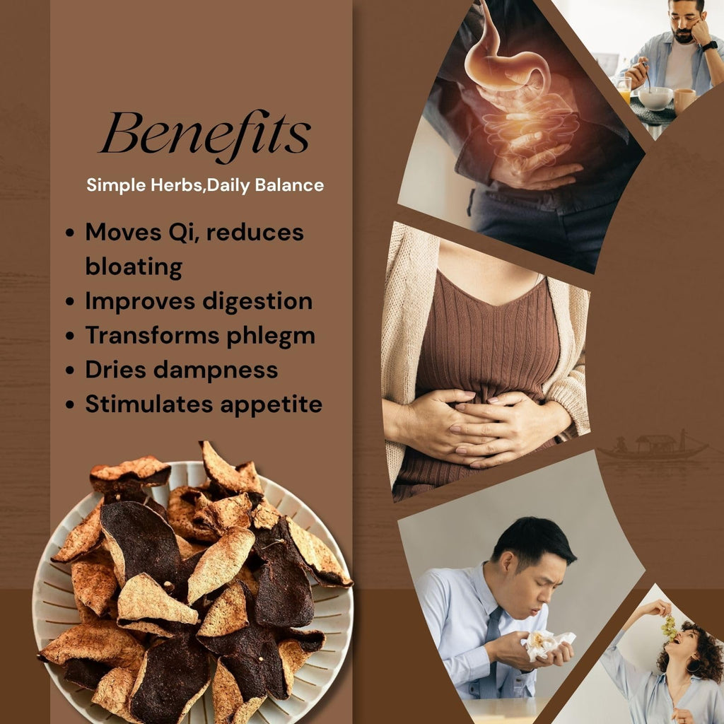premium aged herbal tangerine peel
