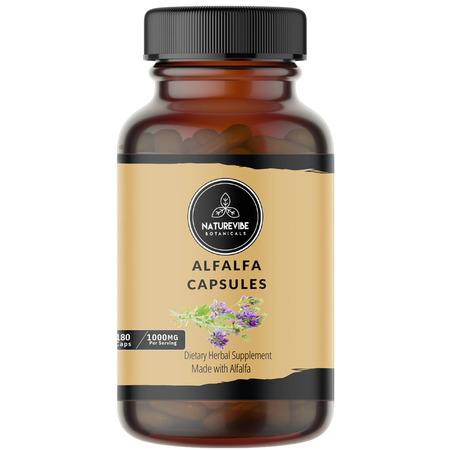 premium alfalfa capsules for health
