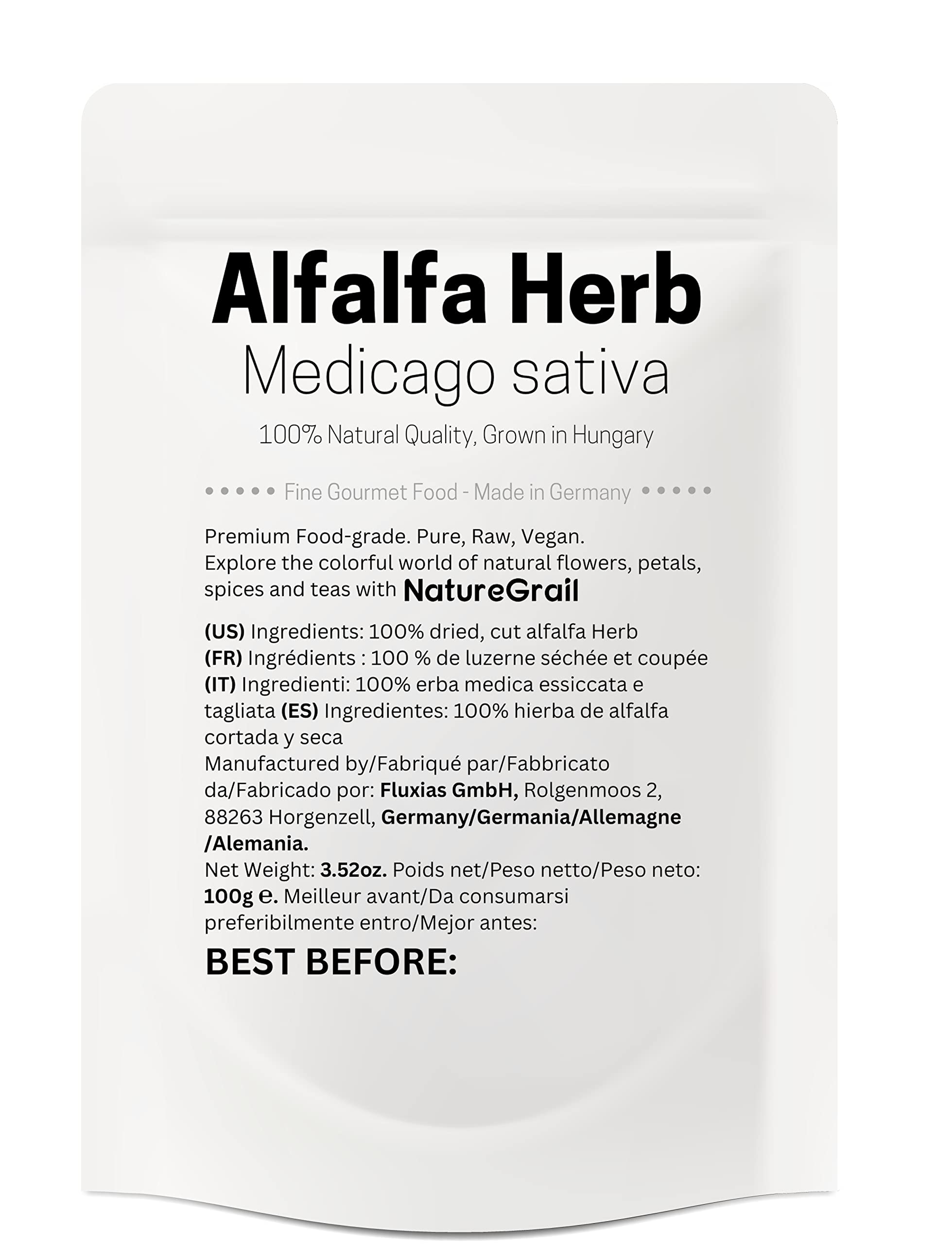 premium alfalfa for herbal remedies