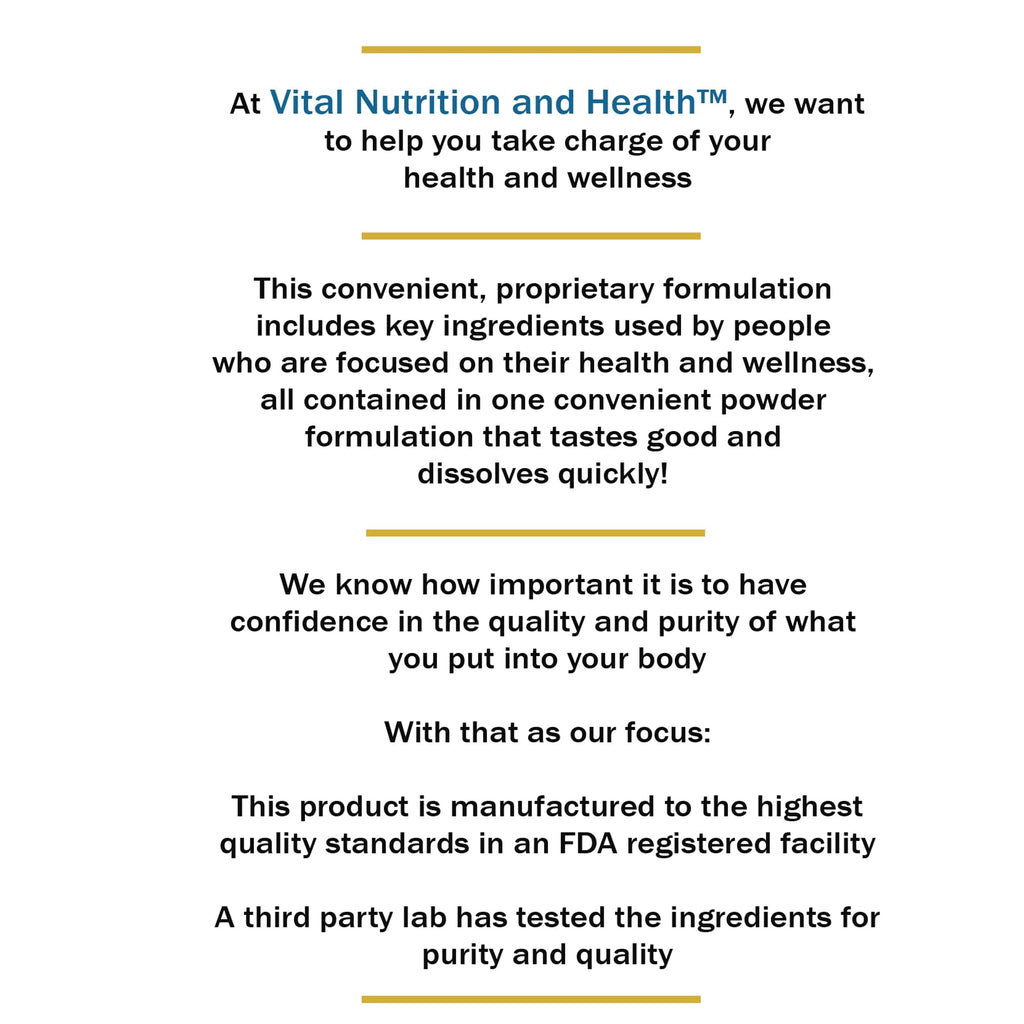 premium all-in-one powder for vitality