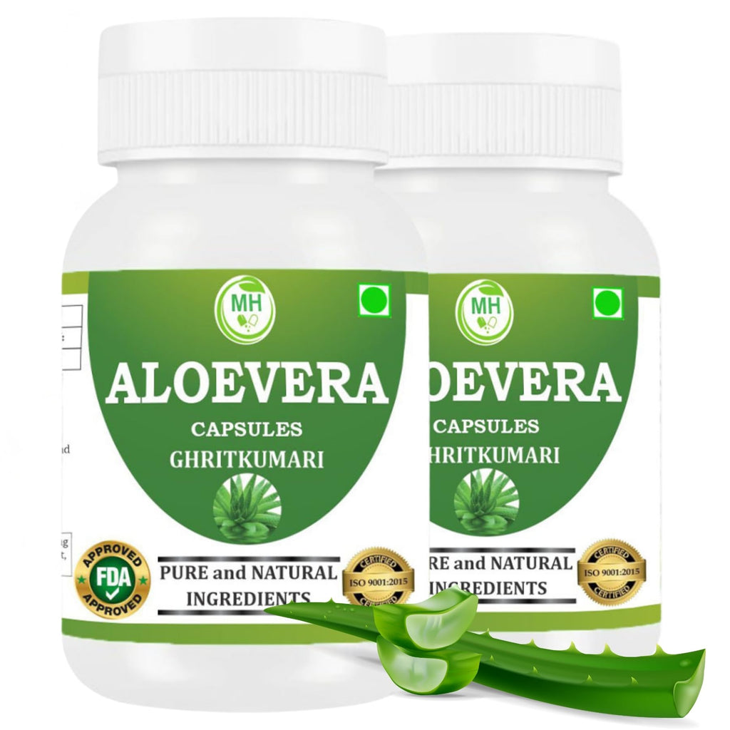 premium aloe vera capsules for health