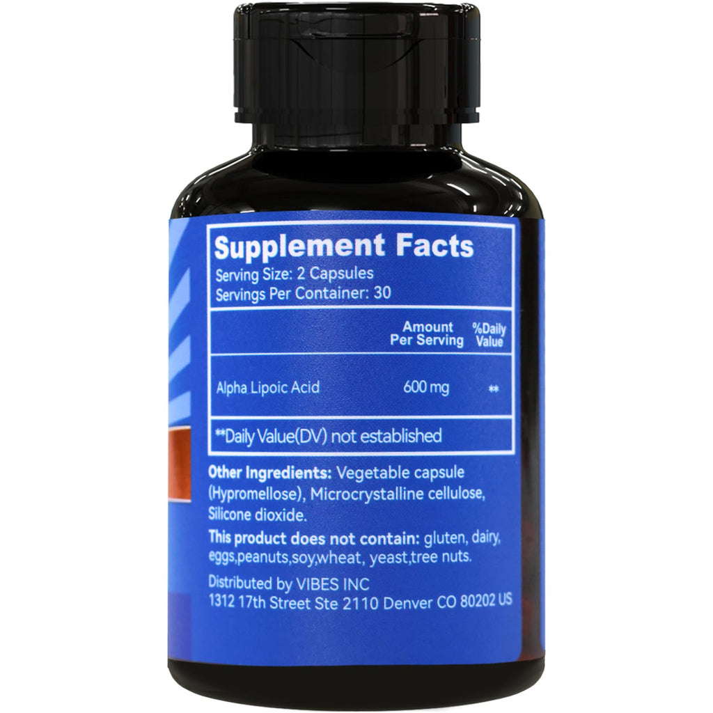 premium alpha lipoic acid formula