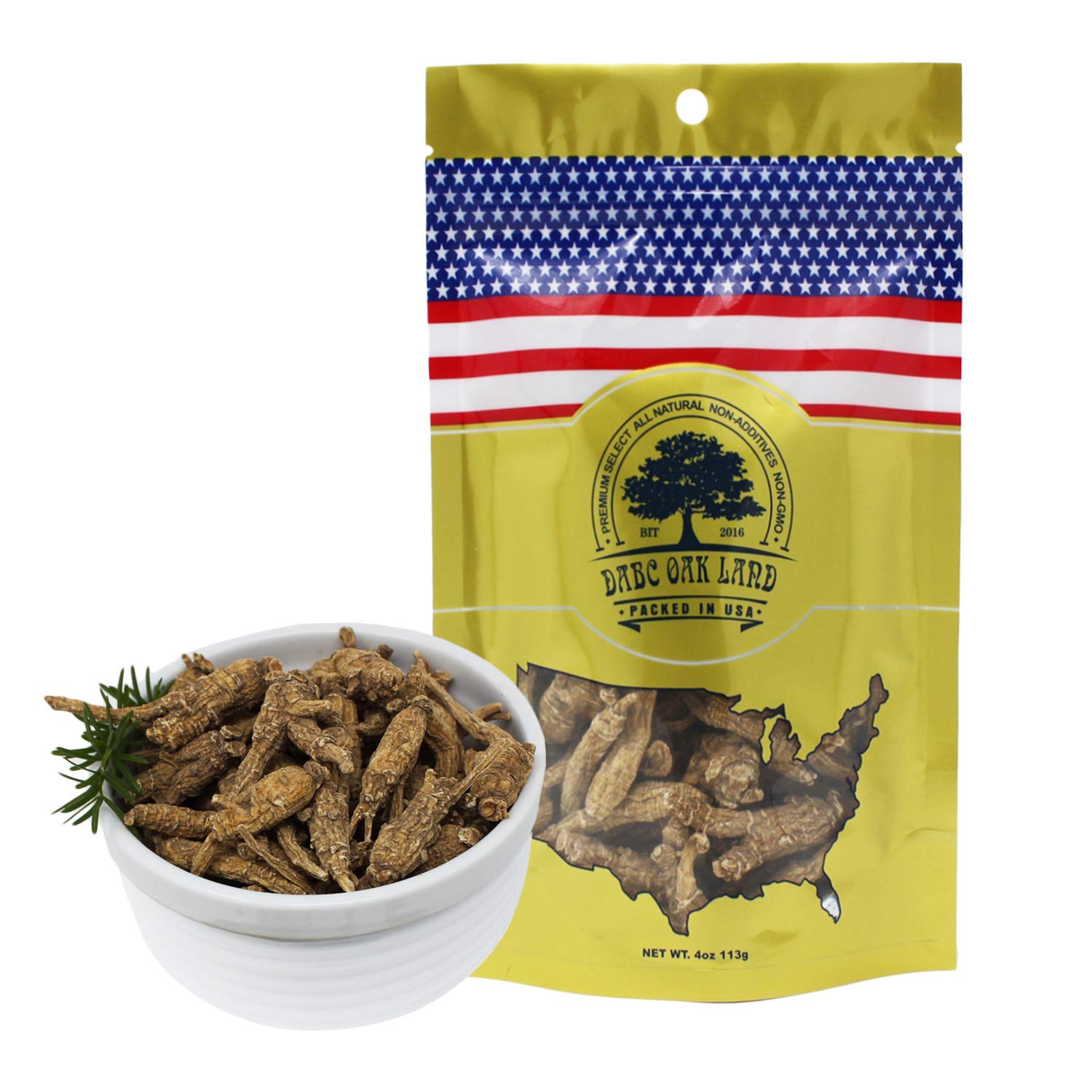 premium American ginseng for vitality