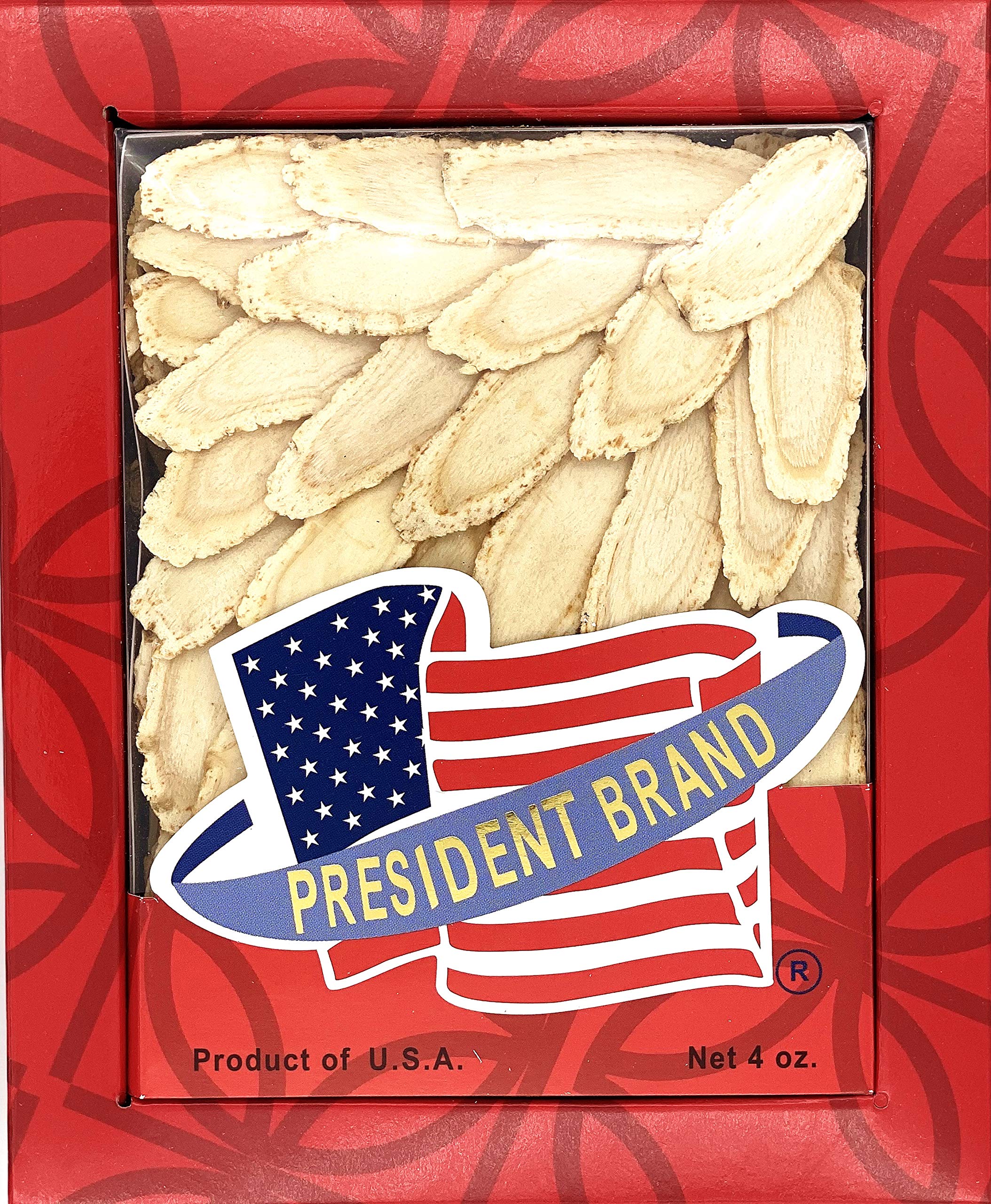 premium American ginseng root slices