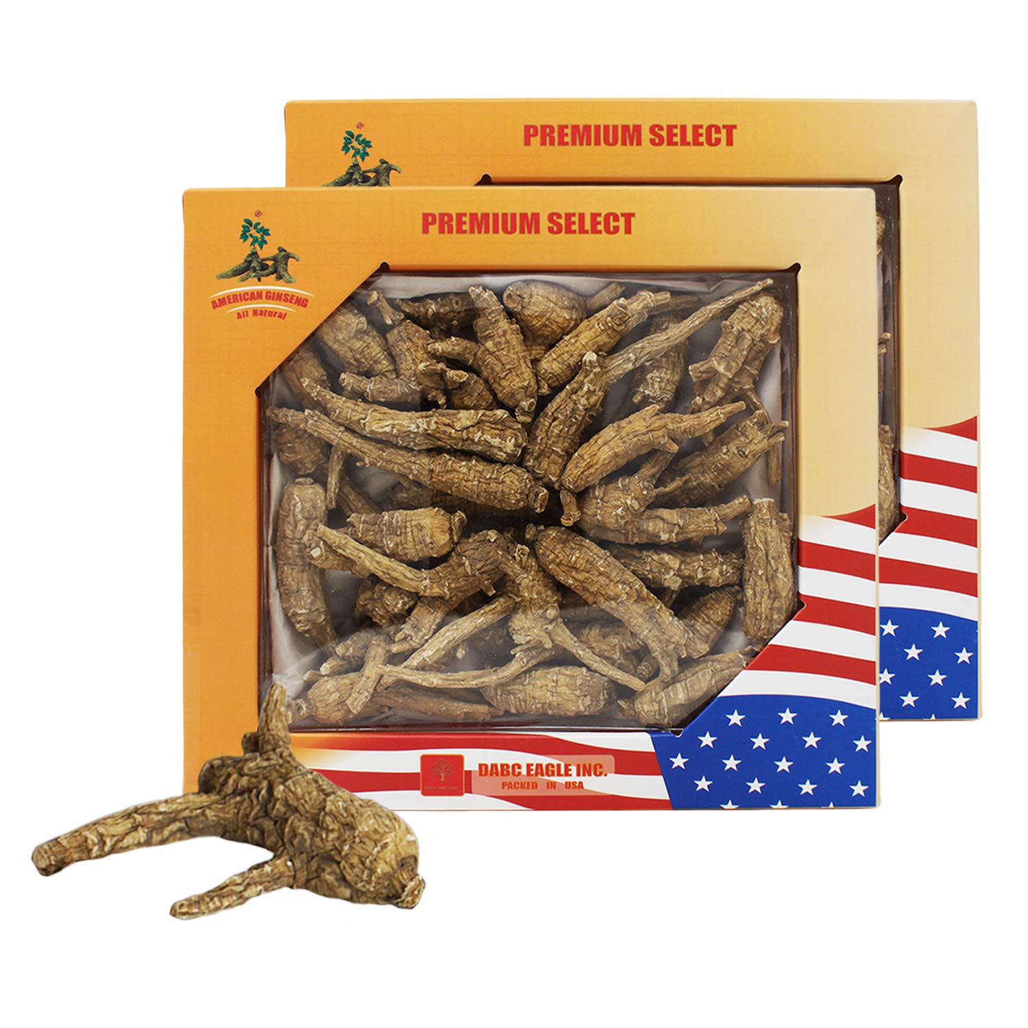 premium American ginseng root
