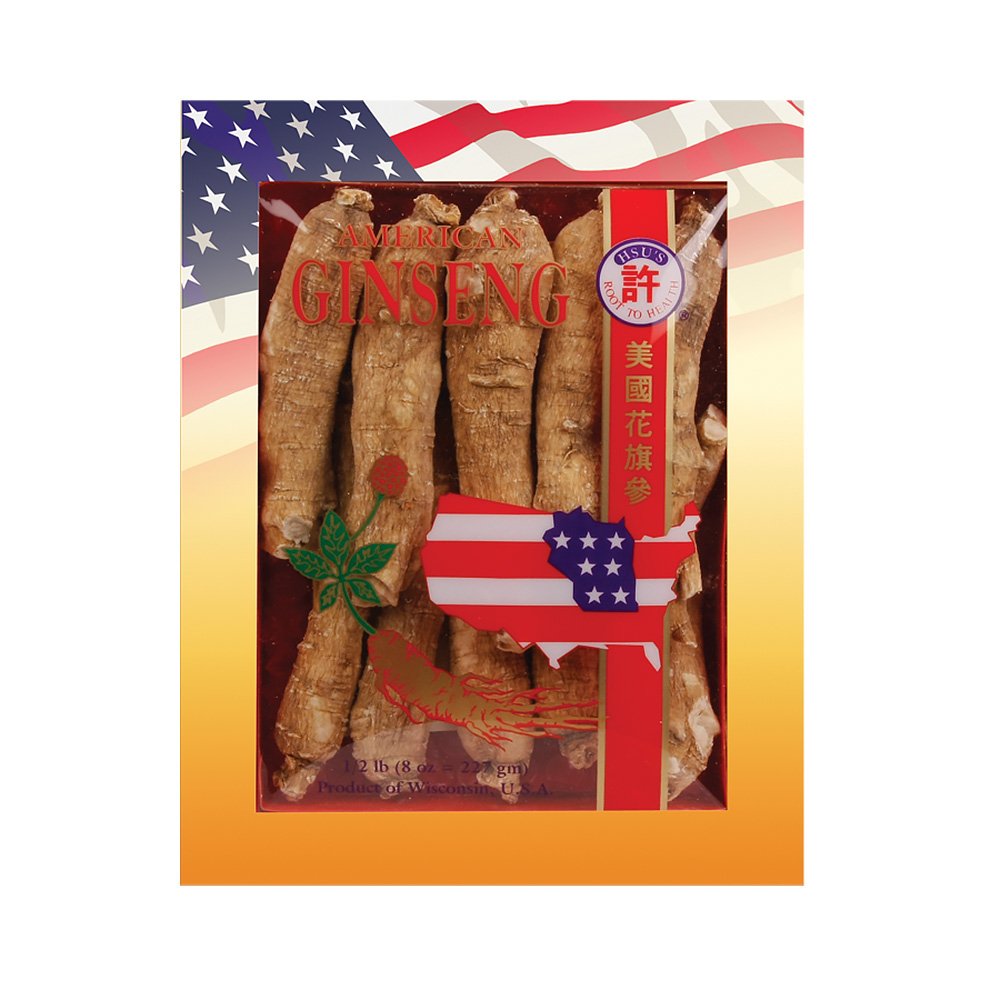 premium American ginseng roots 8 oz