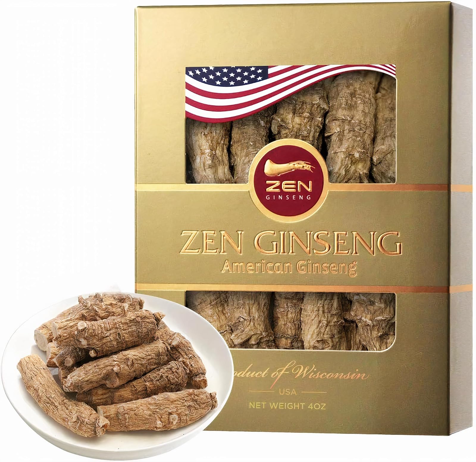 premium American Wisconsin ginseng