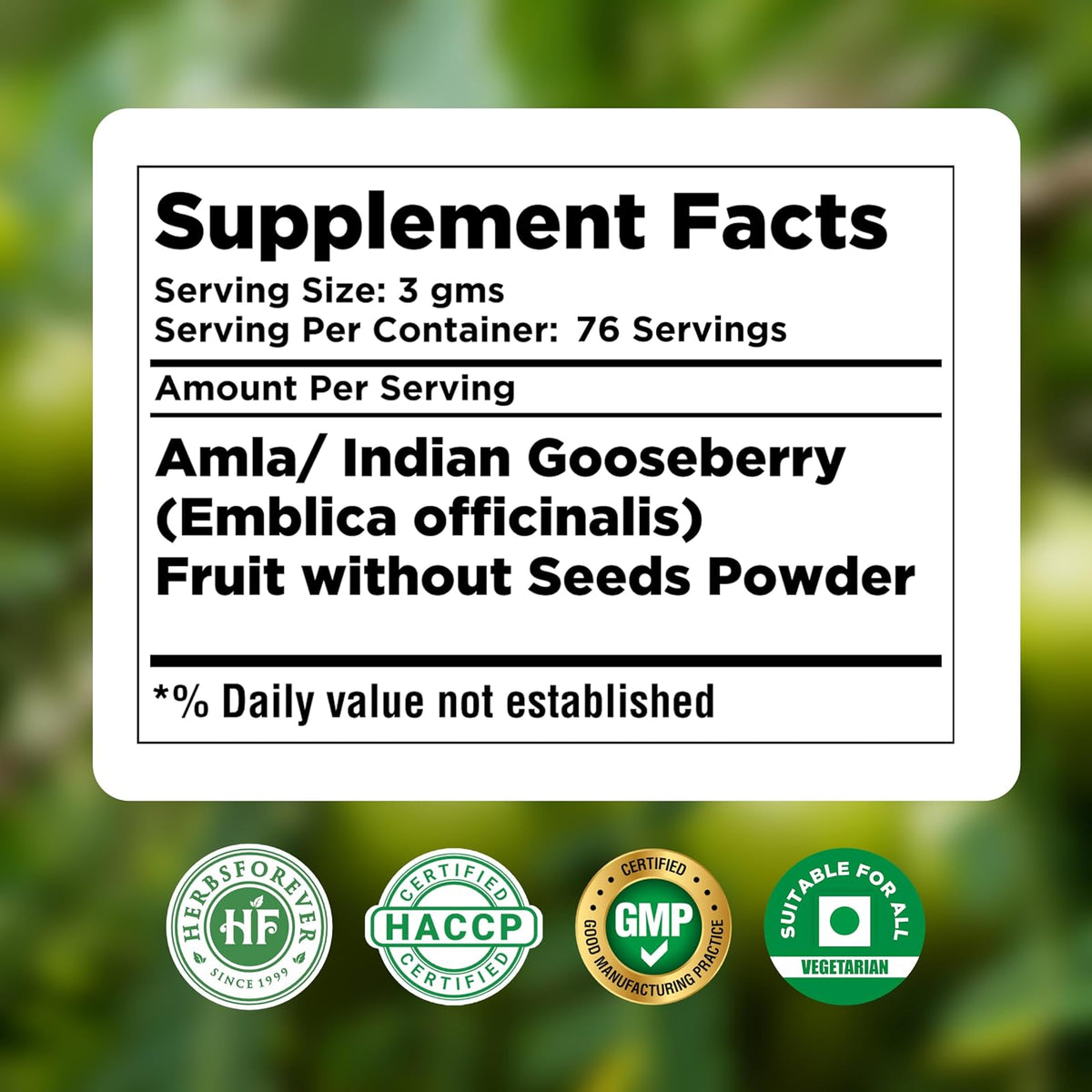 premium Amla Powder for skin health