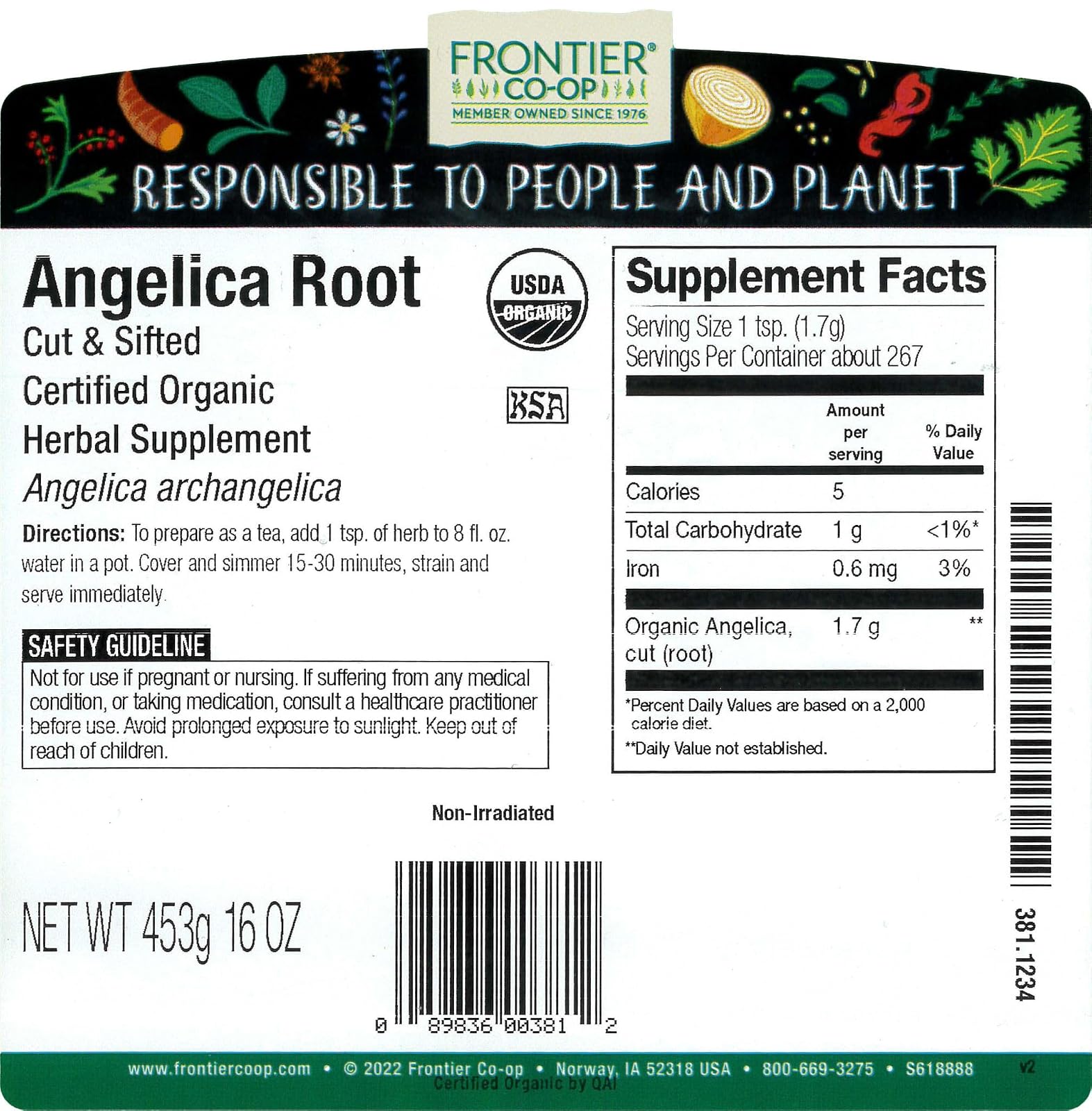 premium angelica root for detox