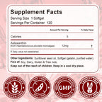 Premium antioxidant softgels for longevity