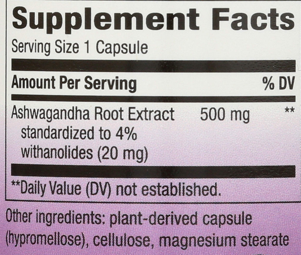 Premium Ashwagandha extract capsules