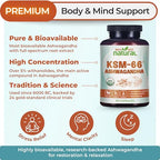 premium ashwagandha ksm-66 benefits