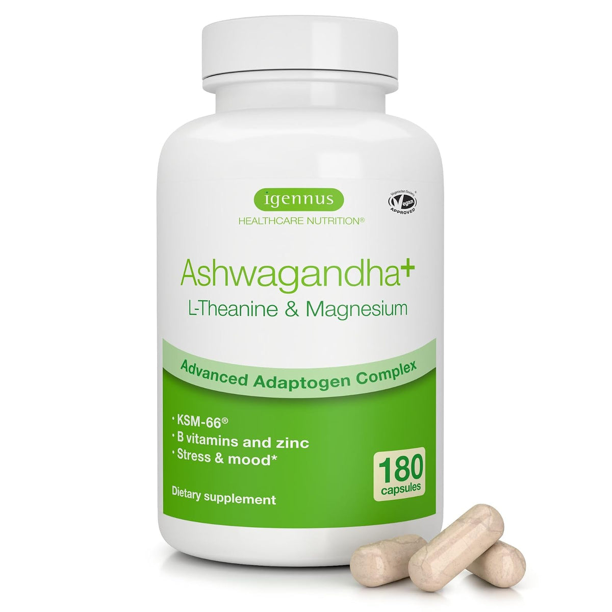 premium ashwagandha ksm-66 capsules