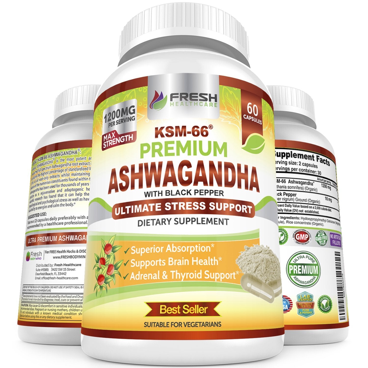 premium ashwagandha ksm-66 capsules