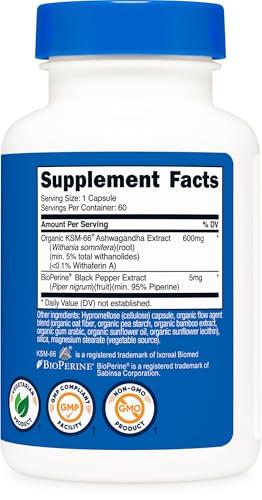 premium ashwagandha with 5% withanolides