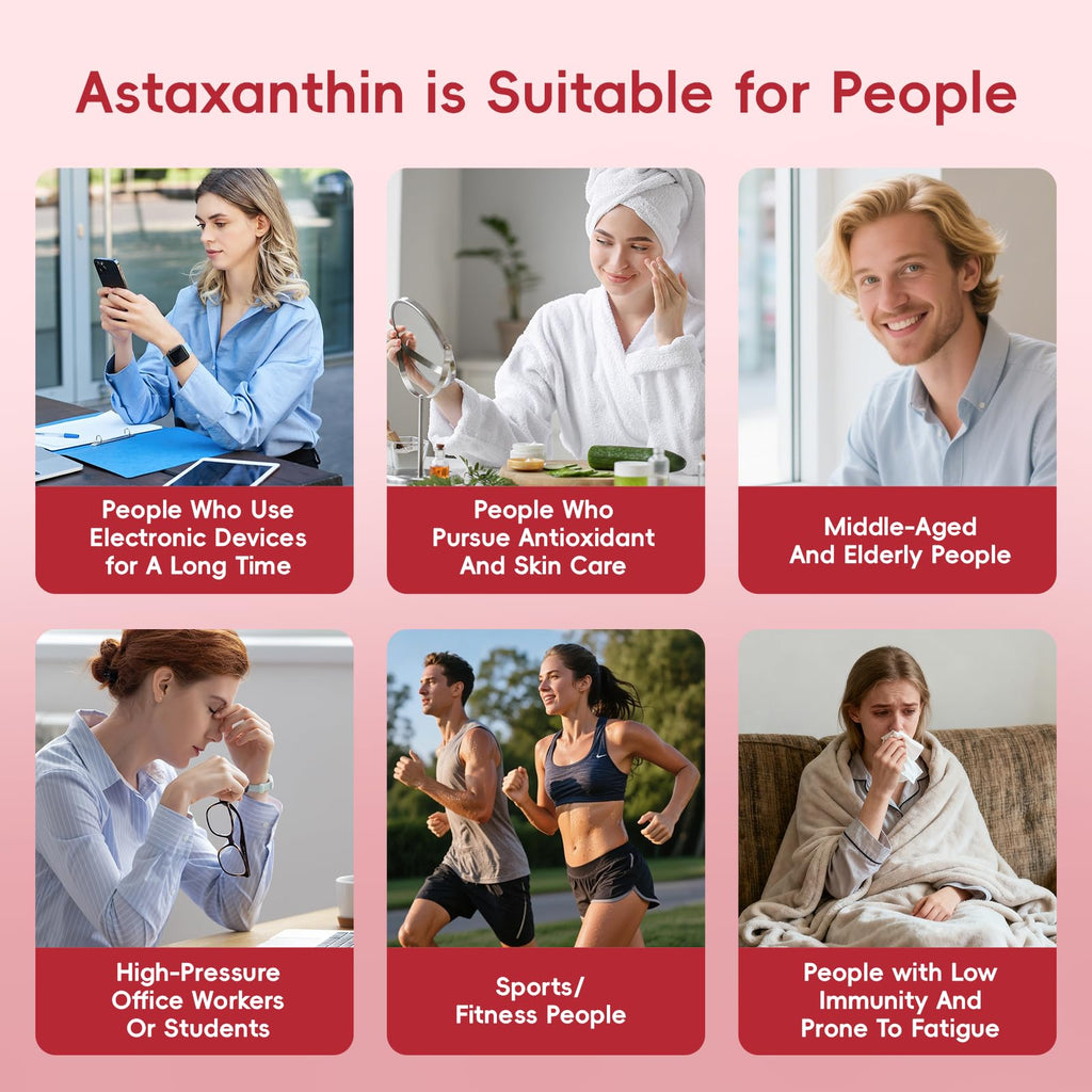 Premium astaxanthin for anti-aging benefits