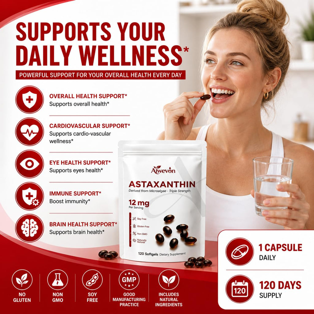premium astaxanthin for eye health