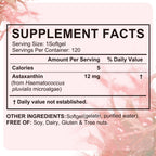 Premium astaxanthin for overall wellness