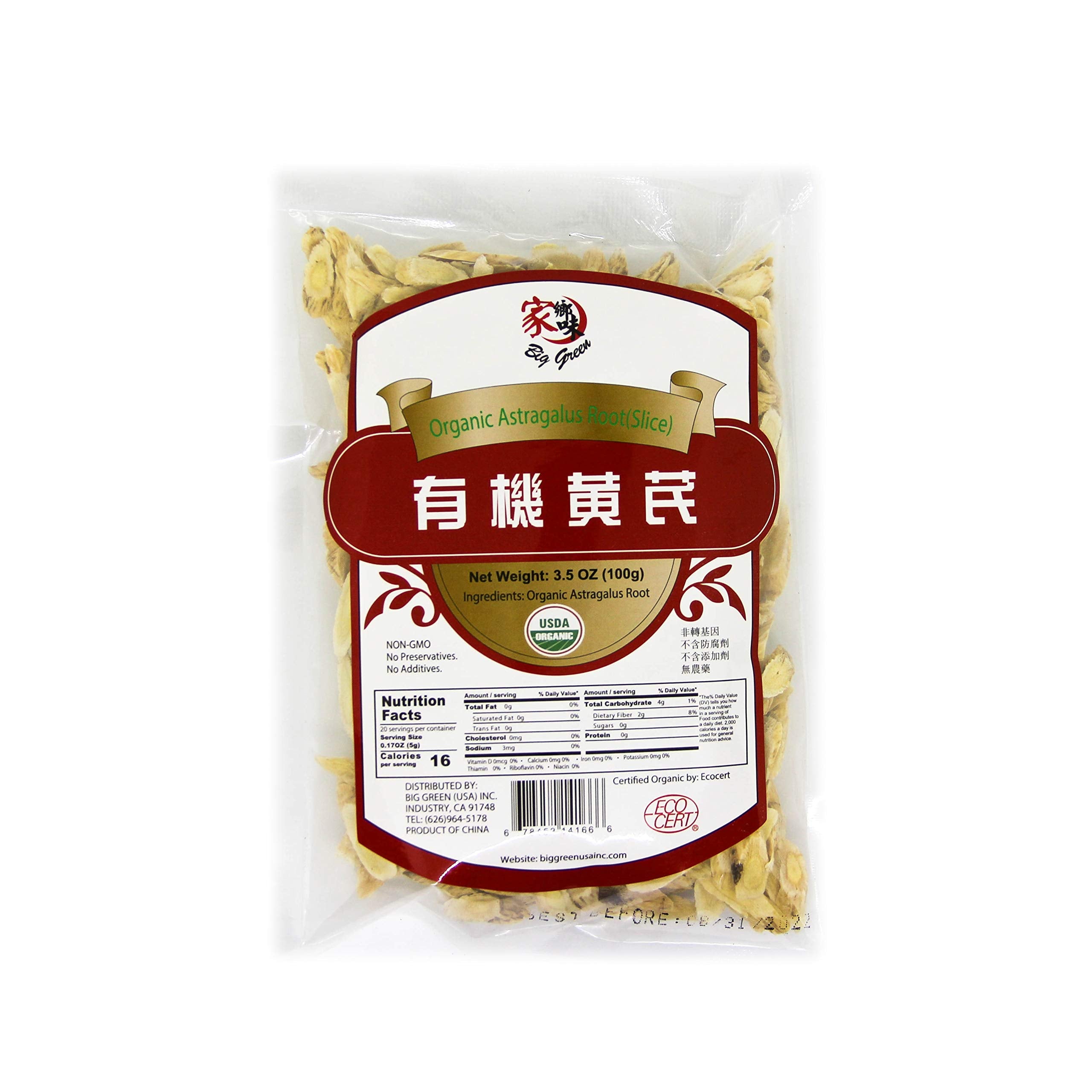 premium astragalus root slices