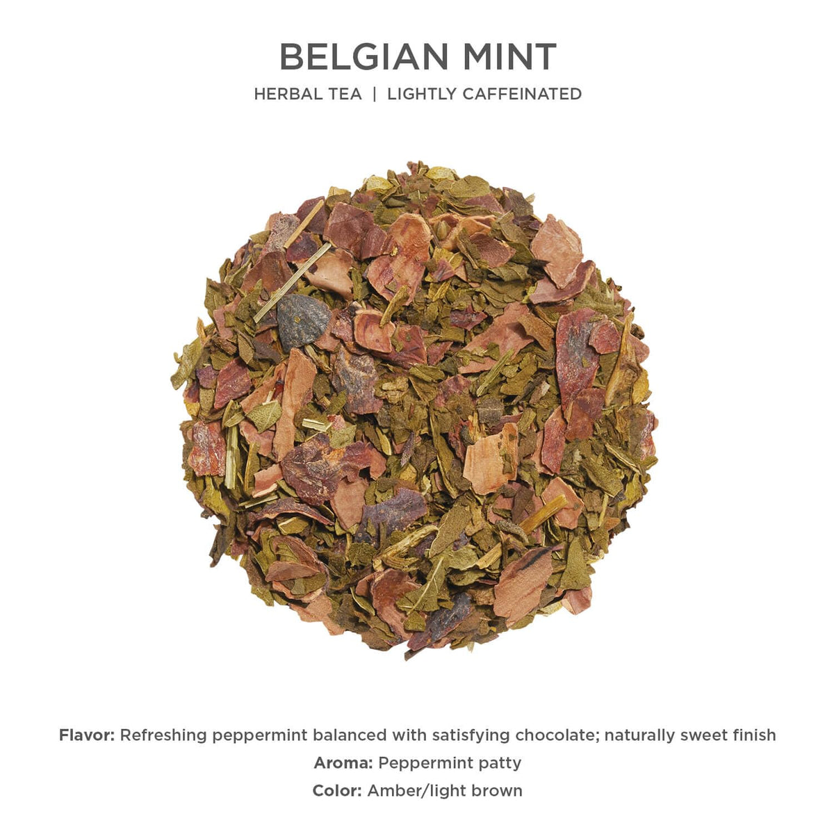 premium Belgian Mint tea blend