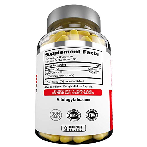 premium berberine HCL capsules Canada