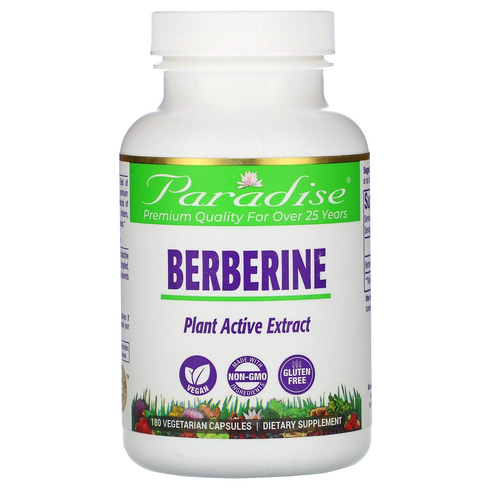 premium berberine vitamin supplement
