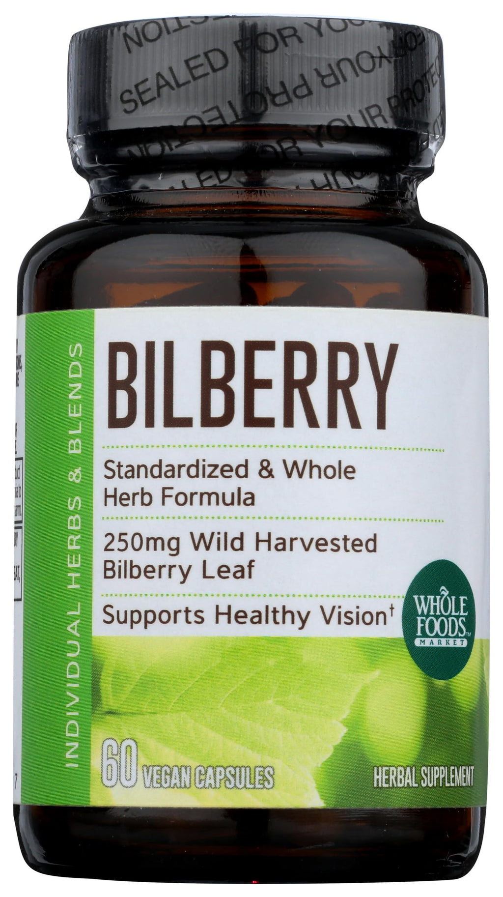 premium bilberry capsules for health