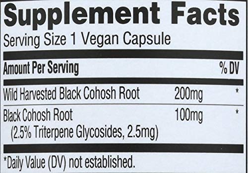 premium black cohosh extract supplement