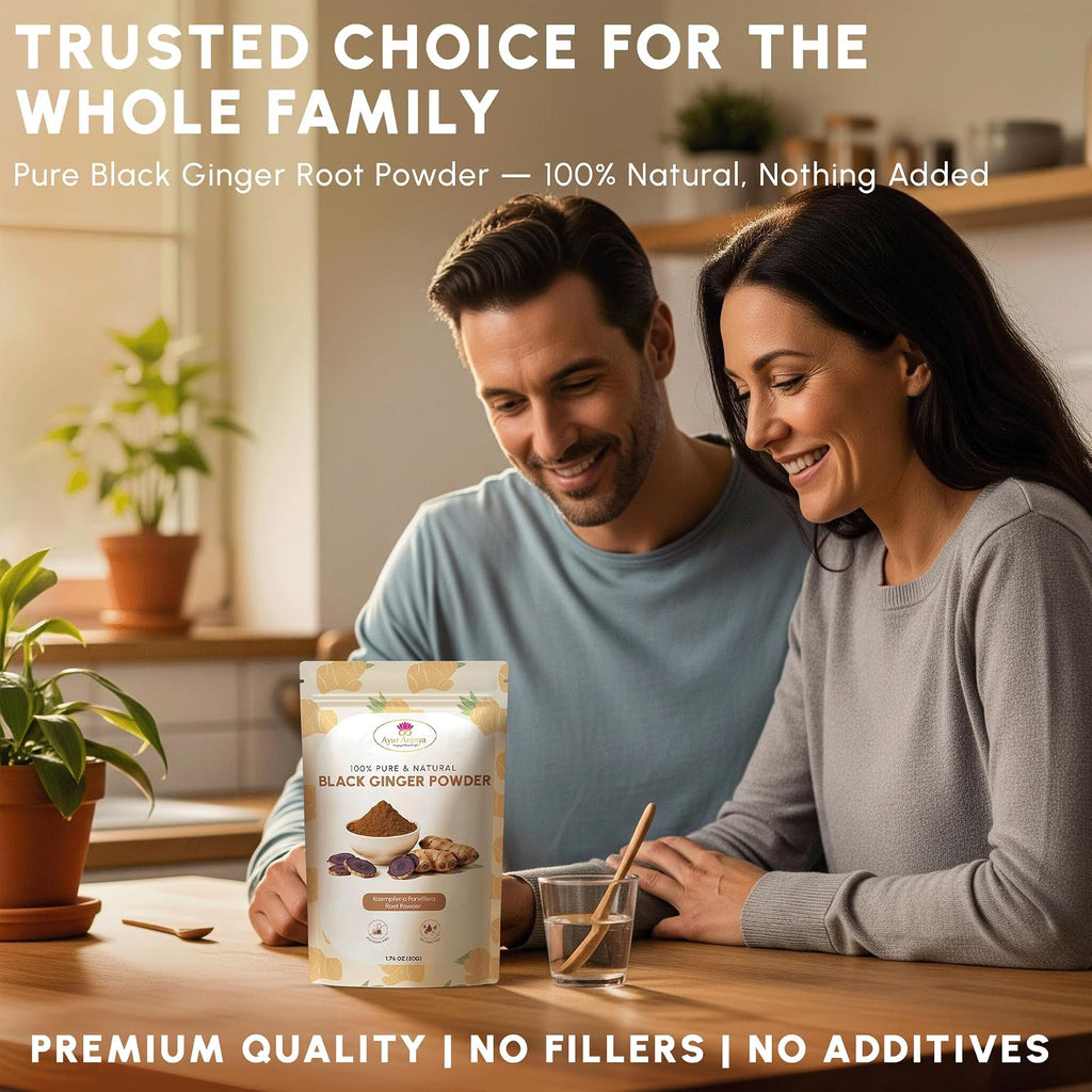 premium black ginger powder for tea