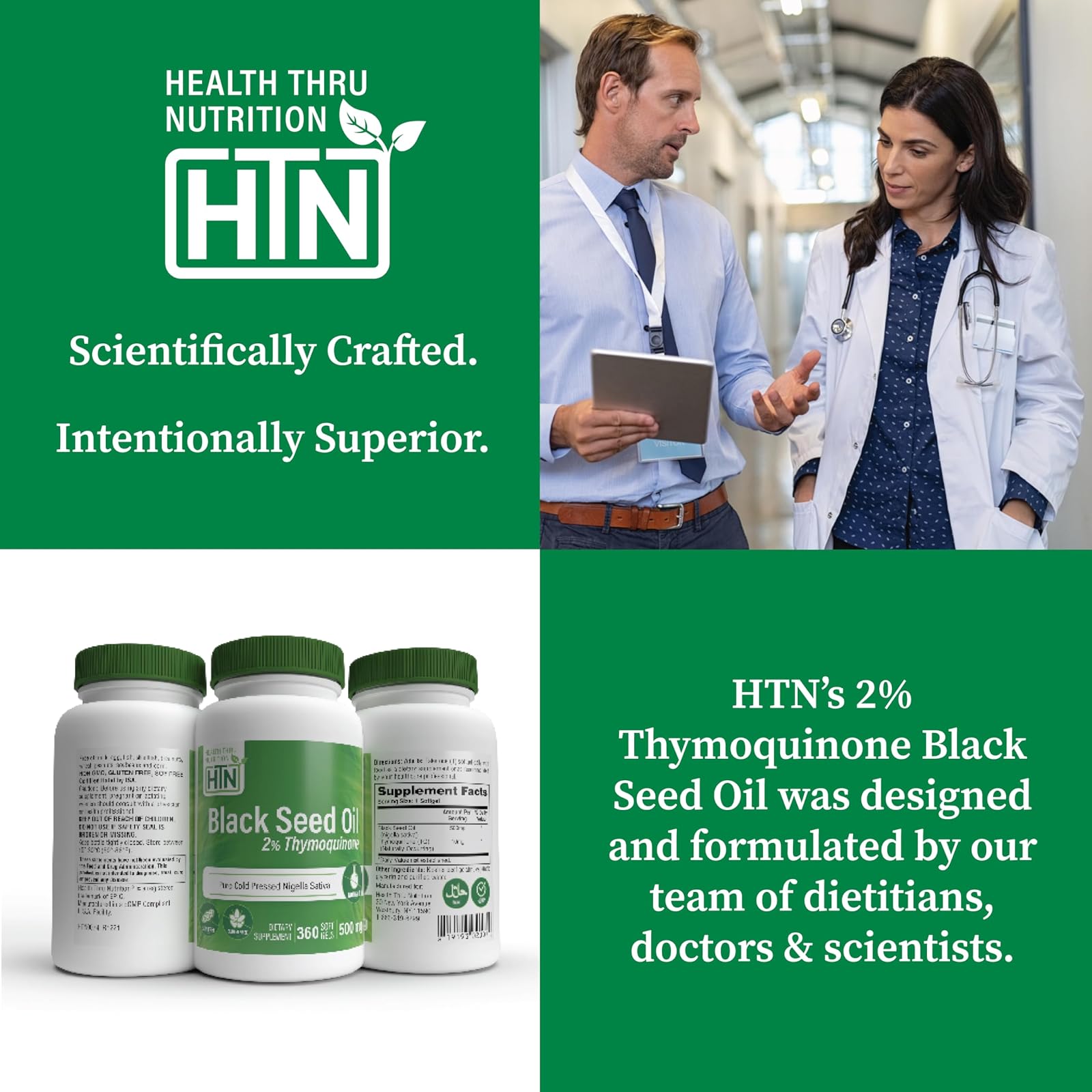 premium black seed oil capsules