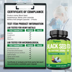 premium black seed oil capsules