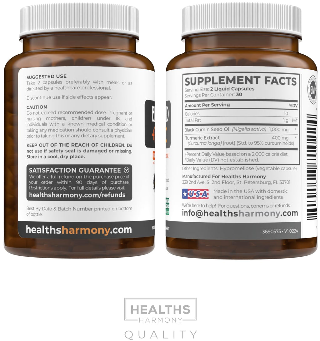 premium black seed oil capsules