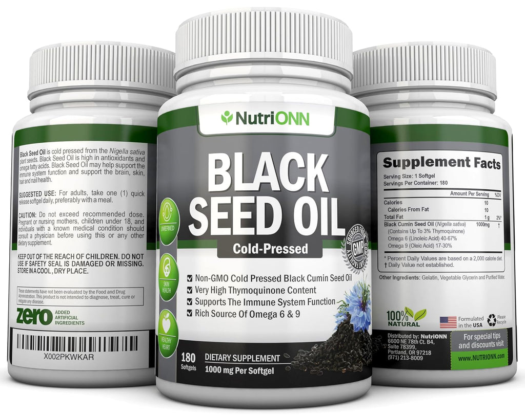 premium black seed oil for daily use