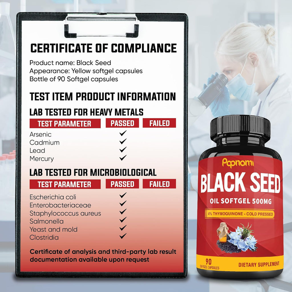 premium black seed oil for overall health
