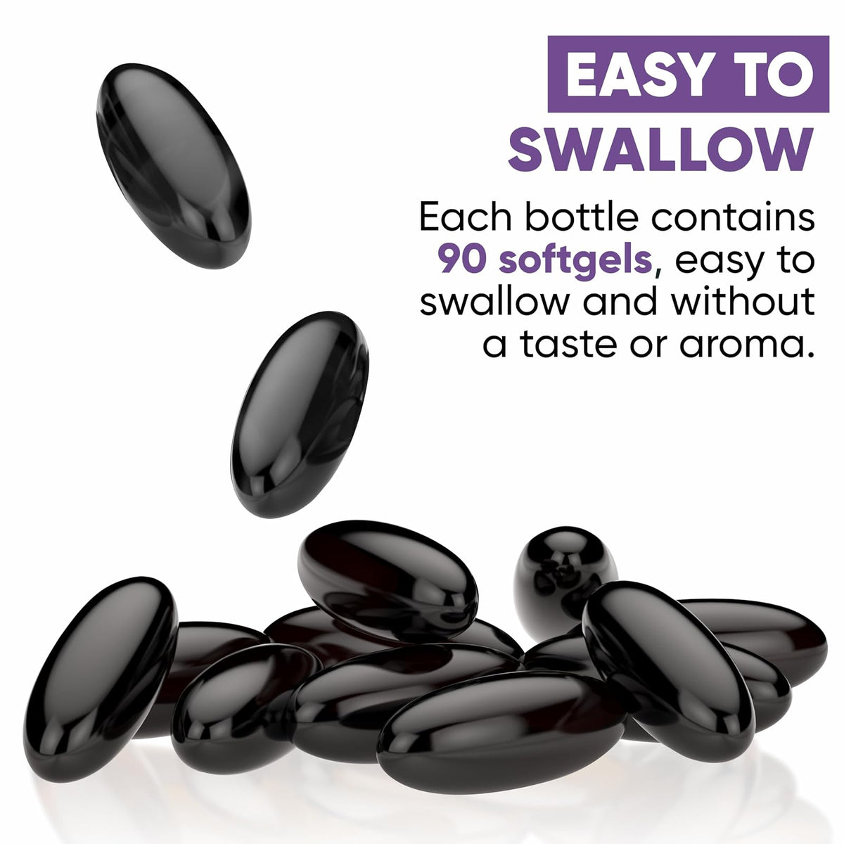 premium black seed oil softgels
