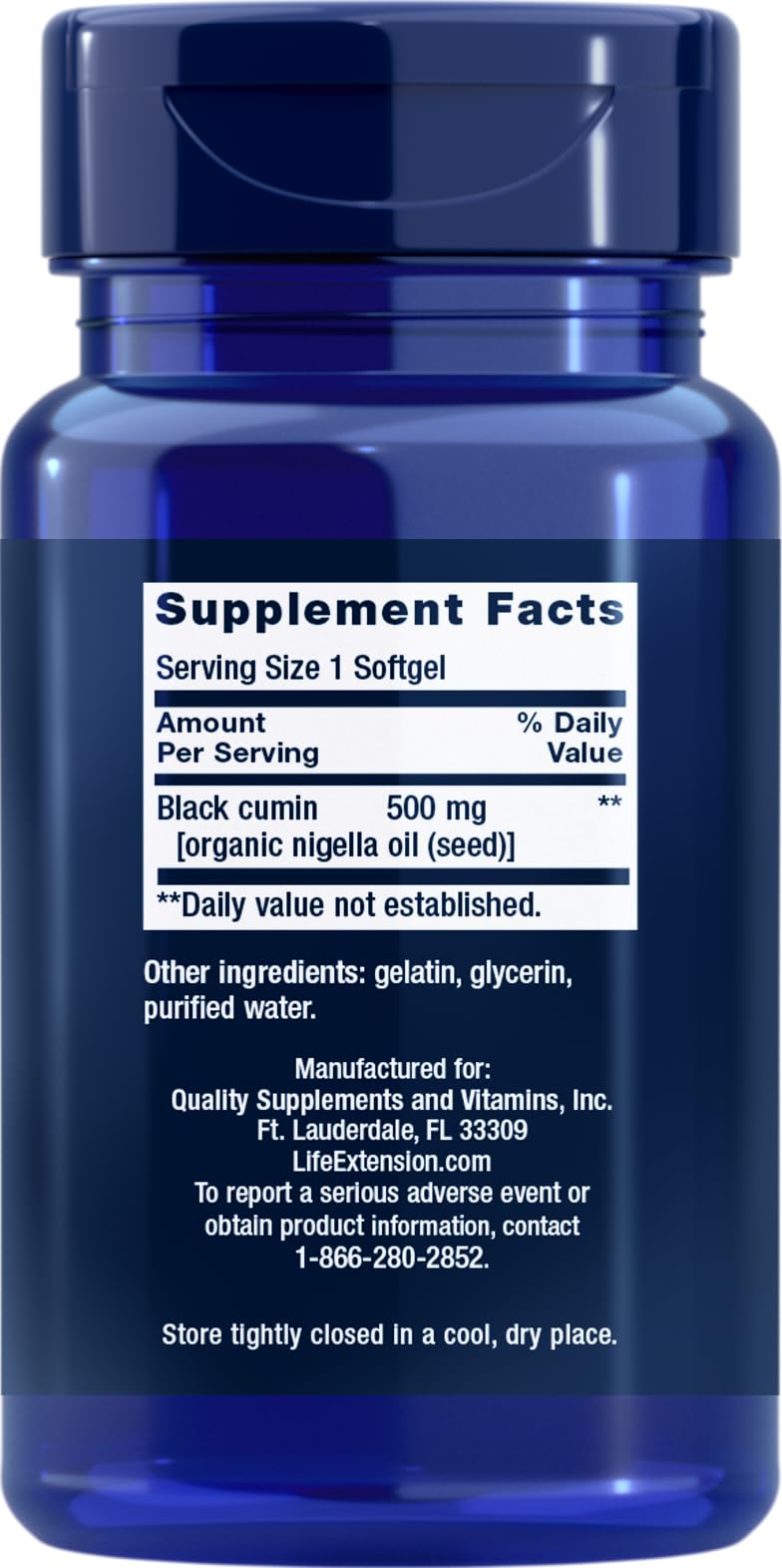 premium black seed oil softgels