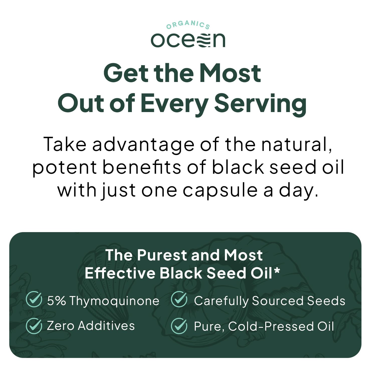 premium black seed oil supplement