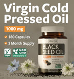 premium black seed oil supplement